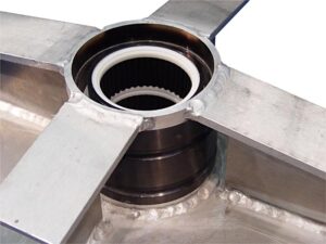 Installation in aluminium hulls – Jefa Rudder